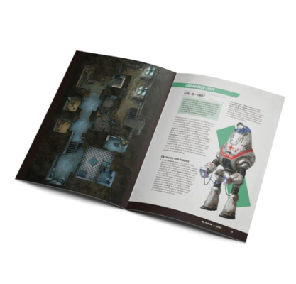 Fallout RPG Map Pack 1: Vault – Amazing Stories